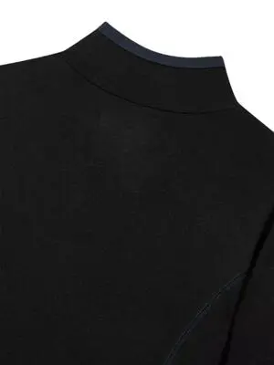 STUDIO TOMBOY Button-details High-neck T-shirt