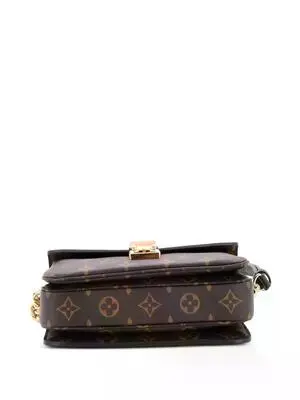 LOUIS VUITTON Monogram Canvas Pochette Metis East West Crossbody Bag - Brown