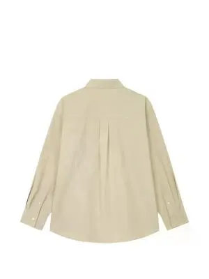 STUDIO TOMBOY Button-down Chest-pocket Cotton Shirt