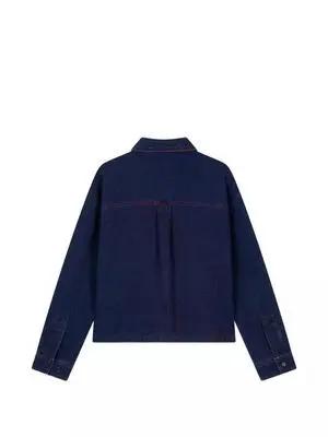 STUDIO TOMBOY Corduroy-texture Denim Shirt