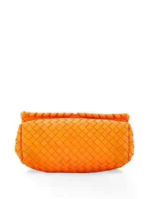 Bottega Veneta Olimpia Intrecciato Nappa Baby Crossbody Bag - Orange