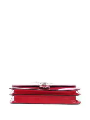 Gucci Interlocking Patent Medium Shoulder Bag