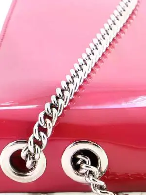 Gucci Interlocking Patent Medium Shoulder Bag