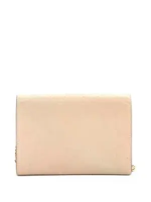 Gucci Envelope Wallet On Chain Ssima Leather Shoulder Bag - Neutrals