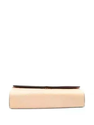Gucci Envelope Wallet On Chain Ssima Leather Shoulder Bag - Neutrals