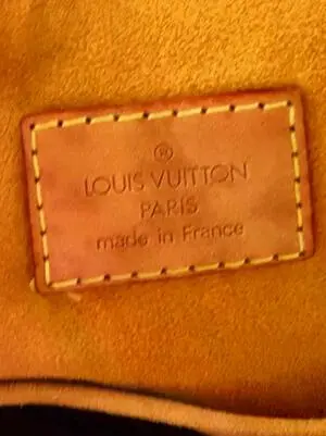 LOUIS VUITTON Monogram Denim Gm Shoulder Bag - Blue