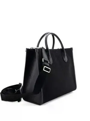 Gucci Convertible Jumbo Gg Canvas Small Tote Bag - Black