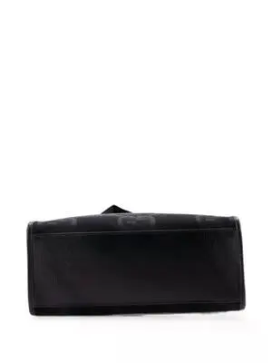 Gucci Convertible Jumbo Gg Canvas Small Tote Bag