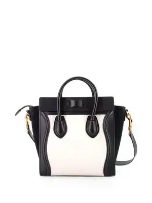 Celine Luggage Nano Crossbody Bag - Black
