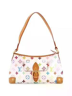 LOUIS VUITTON Eliza Handbag Monogram Multicolor Hobo Bag - White