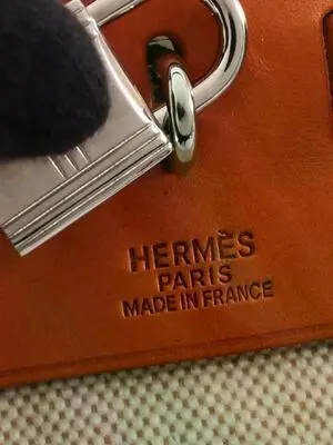 Hermès 1999 Toile H Herbag Mm Satchel
