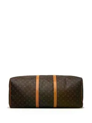 LOUIS VUITTON 1992 Keepall 60 Monogram Travel Bag - Brown
