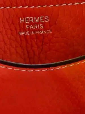 Hermès Cabasellier Clemence 31 Tote Bag - Orange