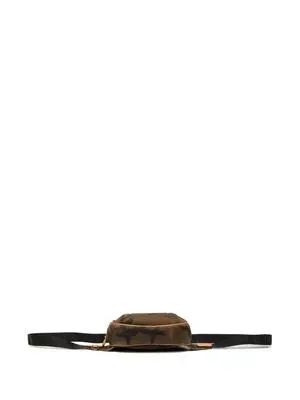 LOUIS VUITTON 2017 Supreme Camouflage Bum Bag Pm Belt Bag - Brown