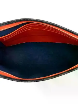 LOUIS VUITTON Epi Pochette Voyage Mm Clutch Bag - Blue