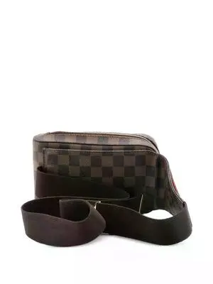 LOUIS VUITTON Geronimos Damier Ebene Waist Bag - Brown