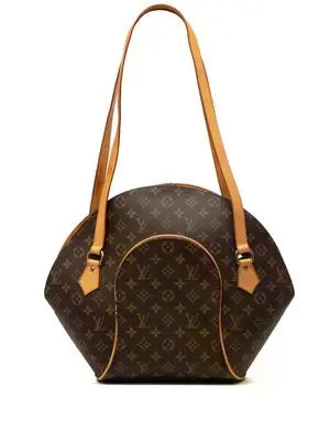 LOUIS VUITTON 1997 Monogram Ellipse Gm Shopping Bag Shoulder Bag - Brown