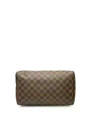 LOUIS VUITTON 2007 Damier Ebene Speedy 30 Boston Bag