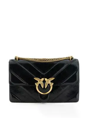 Pinko Love Shoulder Bag - Black