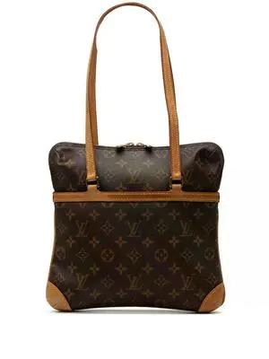 LOUIS VUITTON 2004 Monogram Coussin Gm Shoulder Bag - Brown