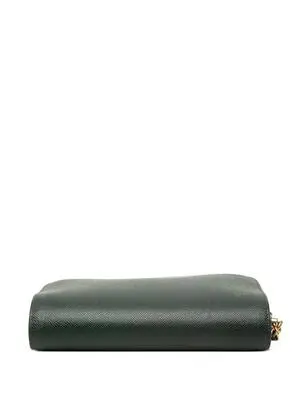LOUIS VUITTON Taiga Leather Pochette Baikal Clutch Bag