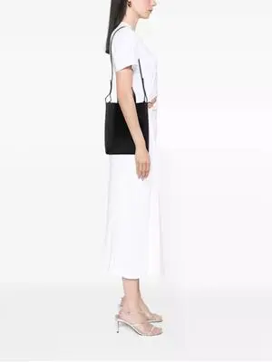 Celine 2017 Small Grained Calfskin Vertical Cabas Tote Satchel - Black