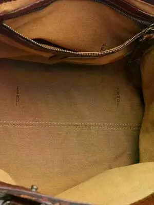 Fendi 2000-2010 Zucca Canvas Etniko Tote Bag