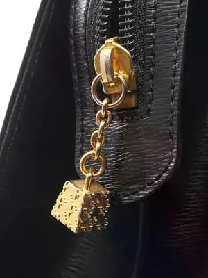 Dior Leather Top Handle Handbag