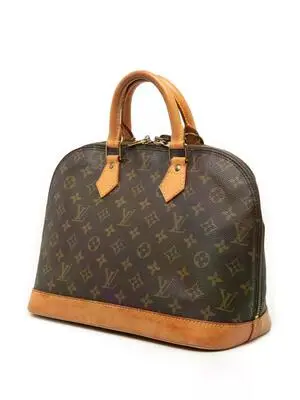 LOUIS VUITTON 1995 Monogram Alma Pm Handbag