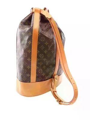 LOUIS VUITTON 1996 Monogram Randonnee Gm Backpack