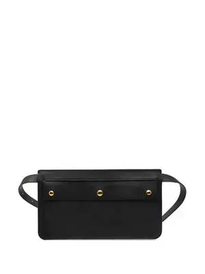 Burberry Leather Belt Bag - Black