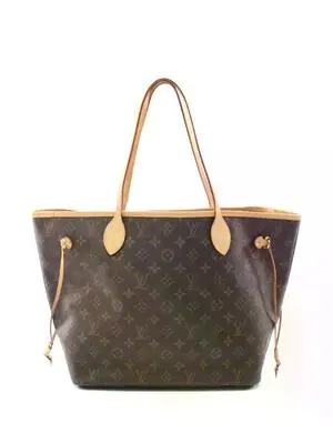 LOUIS VUITTON 2007 Monogram Neverfull Mm Tote Bag - Brown
