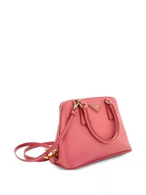 Prada Saffiano Leather Small Satchel - Pink