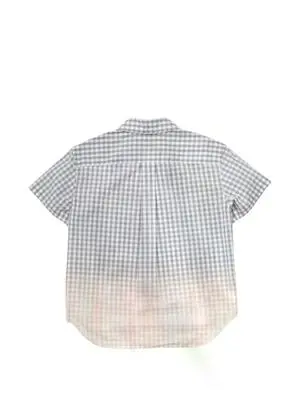 COMME DES GARÇONS TAO Gingham-check Bleached Shirt