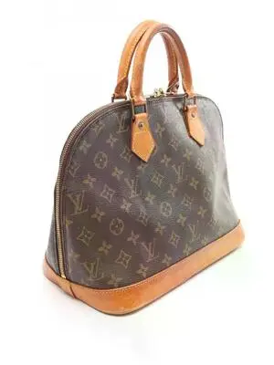 LOUIS VUITTON Monogram Alma Pm Handbag