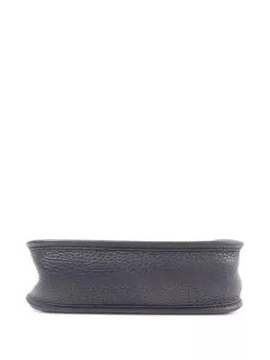 Hermès Tpm Evelyne Calfskin Shoulder Bag - Black