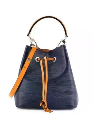 LOUIS VUITTON Louis Vuitton Epi Leather BB Bucket Bag Blue