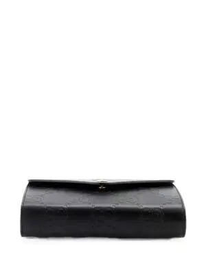 Gucci Envelope Wallet On Chain Guccissima Leather Shoulder Bag