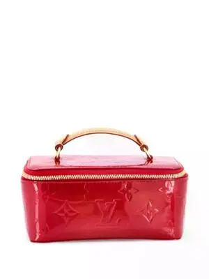 LOUIS VUITTON Boite A Bijoux Monogram Vernis Satchel