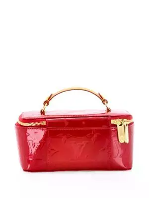 LOUIS VUITTON Boite A Bijoux Monogram Vernis Satchel