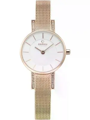 OBAKU Lykke Crystal-embellished 34mm Watch
