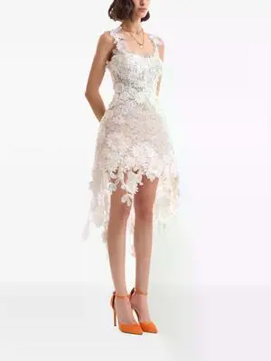 GEMY MAALOUF Floral-lace Cage Dress