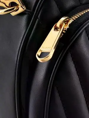 Gucci Interlocking G Heart Diagonal Quilted Leather Mini Shoulder Bag