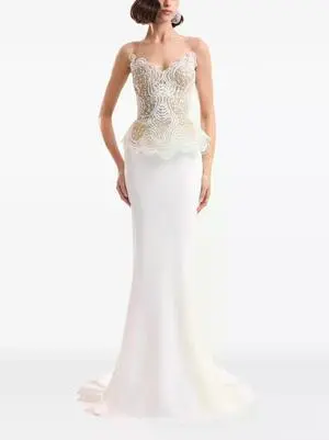 GEMY MAALOUF High-low-hem Long Skirt