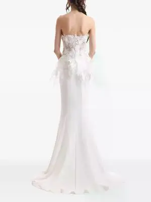 GEMY MAALOUF High-low-hem Long Skirt