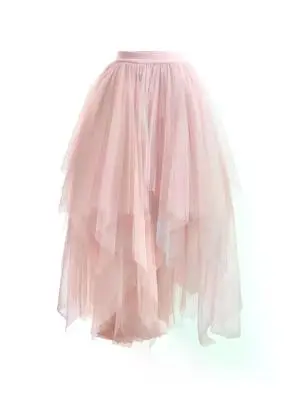 GEMY MAALOUF Layered Tulle Skirt - Pink