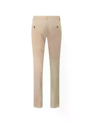 MOORER Straight-leg Tailored Trousers - Neutrals