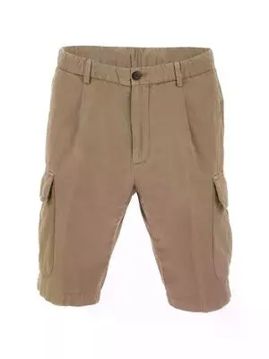 BRIGLIA 1949 Newport Cargo Shorts - Neutrals