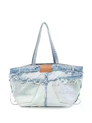 Alexander Wang Deconstructed Denim Tote Bag