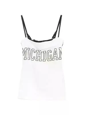 Dolce & Gabbana 2000s Logo-print Tank Top - White